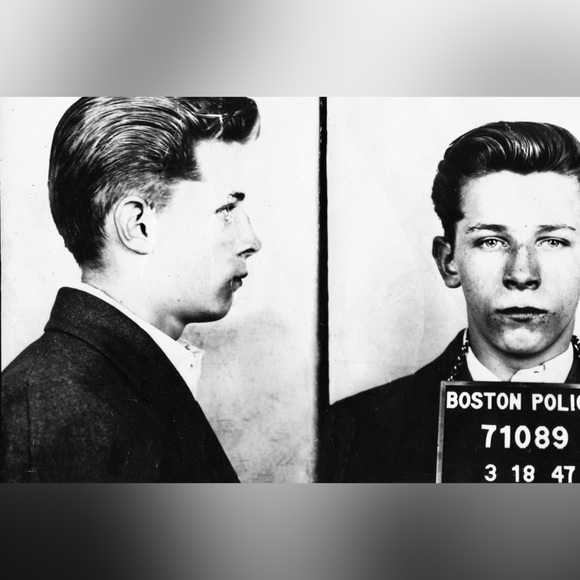 Art | 1947 James Joseph Whitey Bulger 17 Year Old Mugshot 4x6 Vintage ...